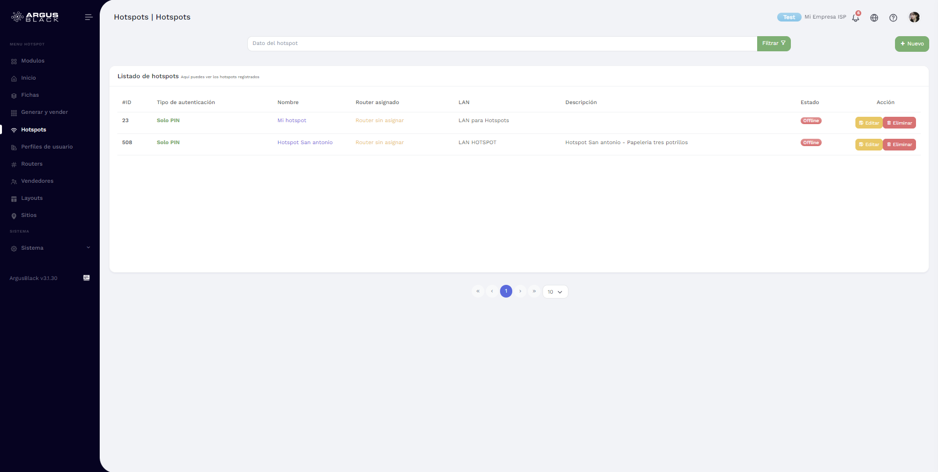 Cómo acceder a la lista de interfaces LAN de un router – Documentación ...